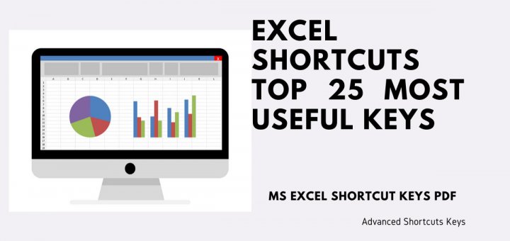 most useful excel shortcuts pdf